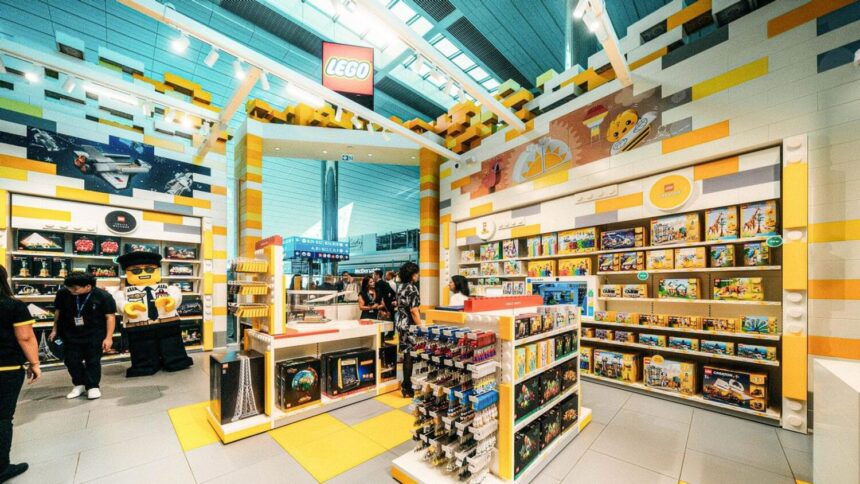 LEGO mania takes over Dubai Airport: the biggest brick bonanza lands at ...