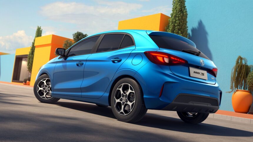 MG unveils all-new MG3 compact sedan in the UAE - Absolute Geeks UAE