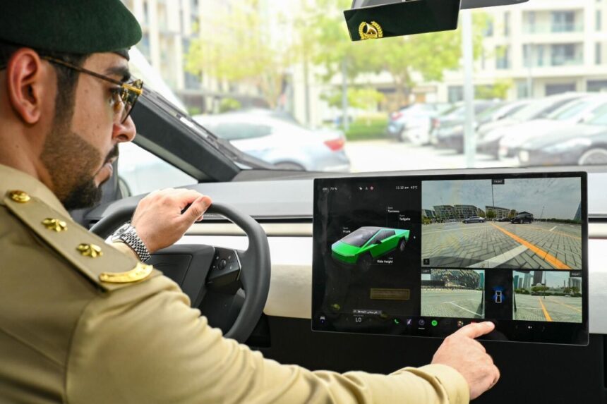 Dubai Police’s Tesla Cybertruck: an inside look at the futuristic ...