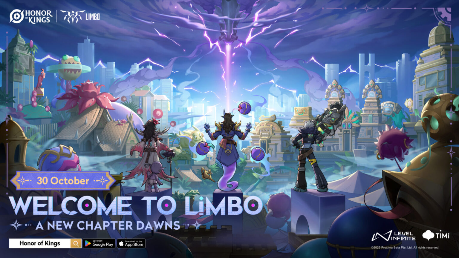 Honor of Kings launches limbo update celebrating global folklore and ...