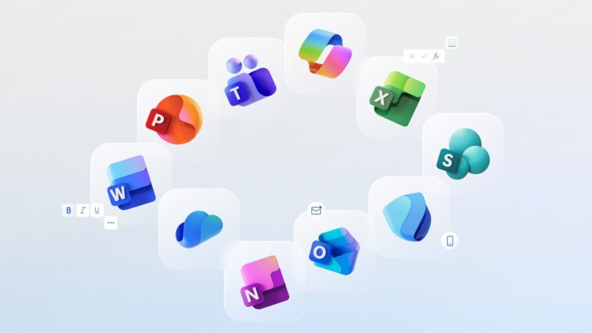 Microsoft 365 Icons Redesigned For The First Time In 7 Years