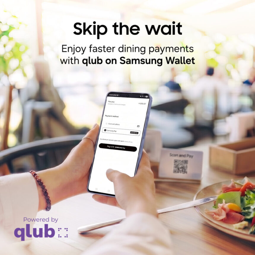 Samsung Wallet qlub integration simplifies restaurant bill payments ...